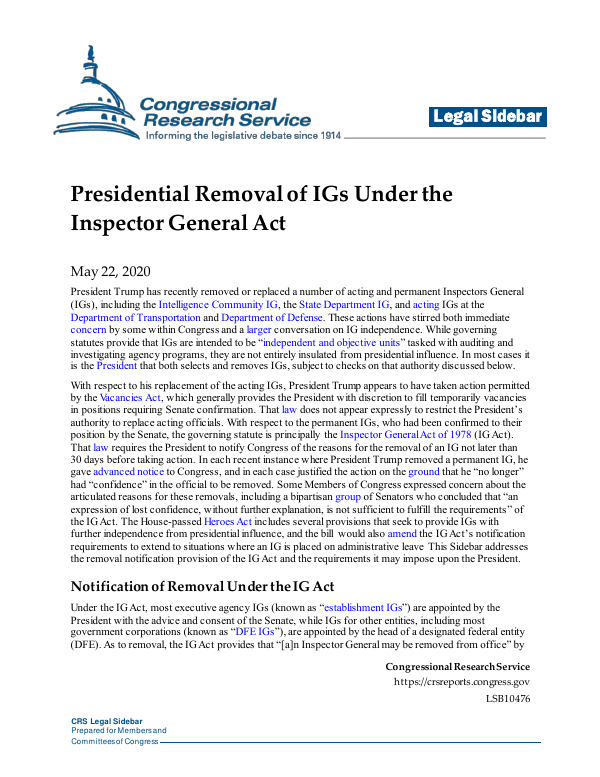 Executive Agencies Act