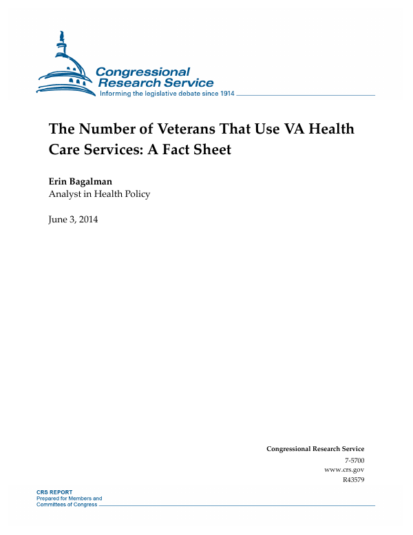 The Number of Veterans That Use VA Health Care Services: A Fact Sheet ...