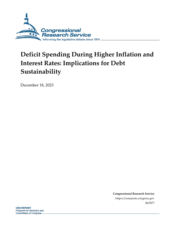 Deficit Spending During Higher Inflation and Interest Rates ...